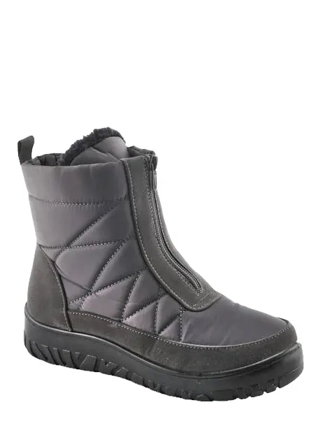 SPRING STEP SHOES Lake Effect Waterproof Snow Bootie - Grey