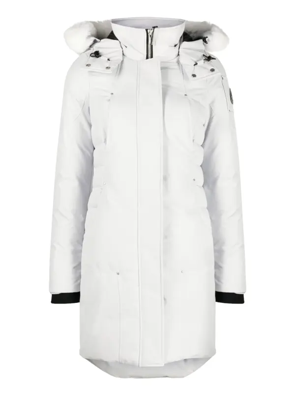 Moose Knuckles Cloud Hooded Parka - Grey