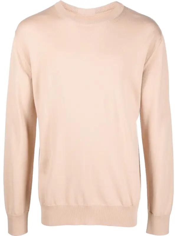 JIL SANDER Wool Crew-neck Jumper - Neutrals