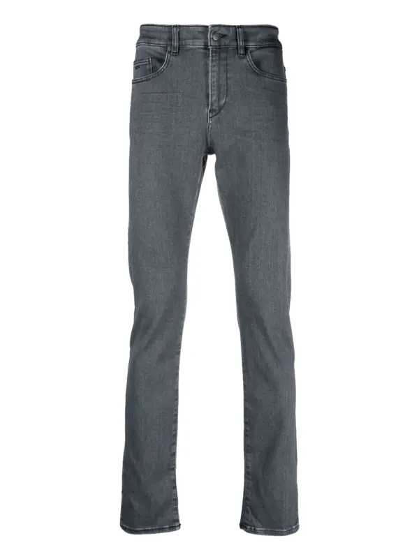 Hugo Boss Skinny-cut Denim Jeans - Grey