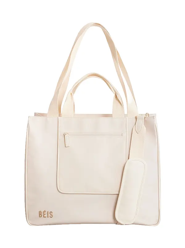 BEIS The East / West Tote - Beige