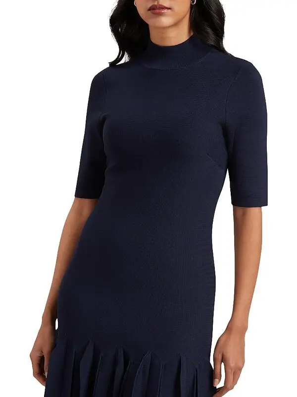 Ted Baker London Canddy Fit & Flare Dress - Dark Blue