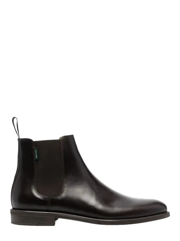 Paul Smith Leather Ankle Boots - Brown