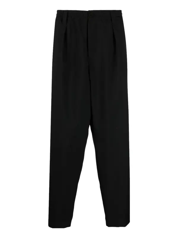 Marni Tapered Cropped Trousers - Black
