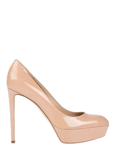 SERGIO ROSSI Calfskin Pumps - Pink