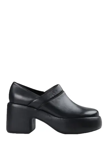 VIC MATIE Leather Loafers - Black