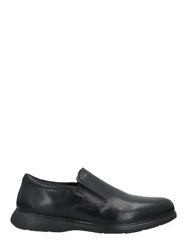 Geox Leather Loafers - Black