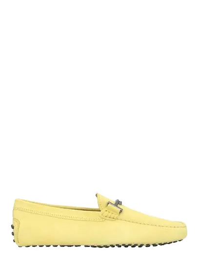 TOD'S Loafers In Leather - Yellow