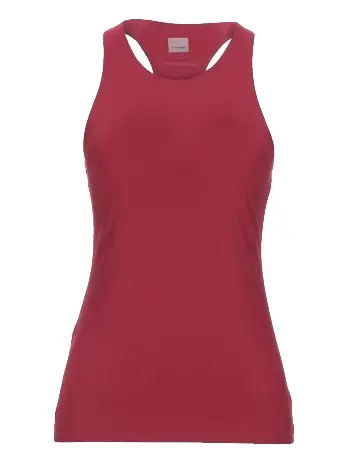 PINKO C-CLIQUE Jersey Tank Top - Red