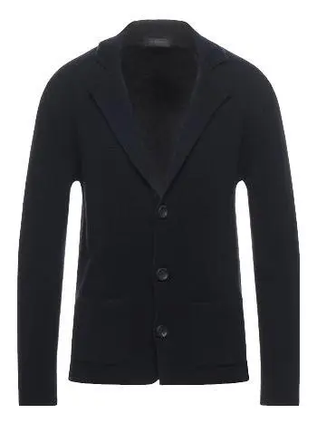 DANIELE FIESOLI Virgin Wool Cardigan - Blue