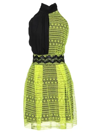 CUSTO BARCELONA Midi Dress - Yellow