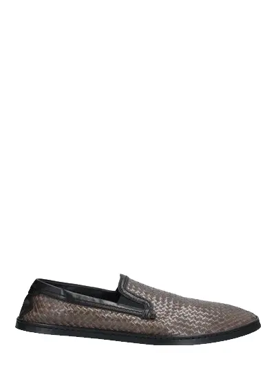 Dolce & Gabbana Leather Loafers - Brown