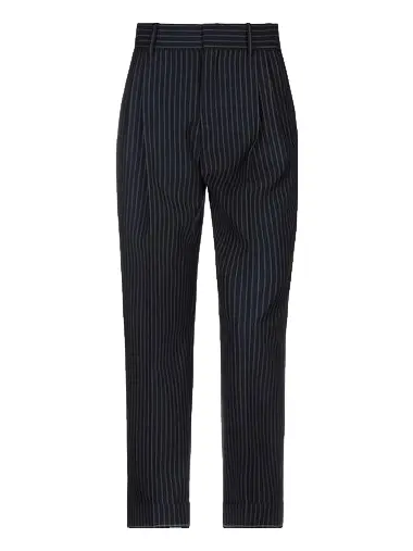 Chloé Pinstriped Virgin Wool Pants - Blue