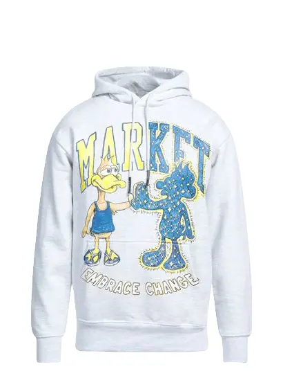 MARKET Fleece Hoodie - Grey