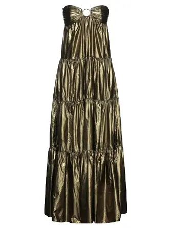 ANIYE BY Military Maxi Dress - Green
