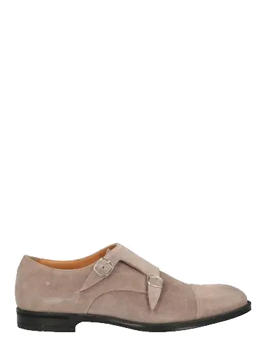 DOUCAL'S Monk Strap Loafers - Beige