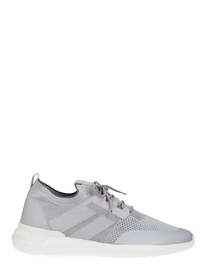 TOD'S NO CODE No_code Sneakers In Leather And Textile Fibers - Grey