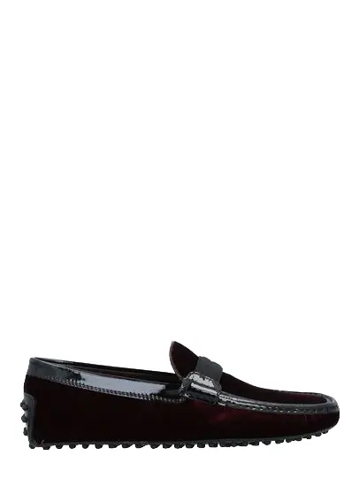 TOD'S Leather Loafers - Garnet
