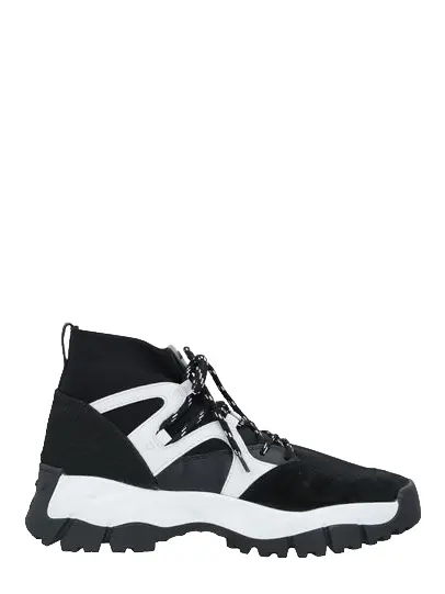 TOD'S Sneakers In Leather And Textile Fibers - Black