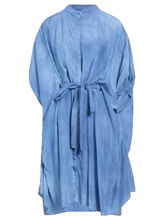 DONDUP Mini Shirt Dress - Blue