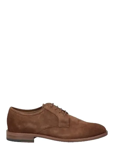 TOD'S Leather Lace-up Derby Shoes - Brown