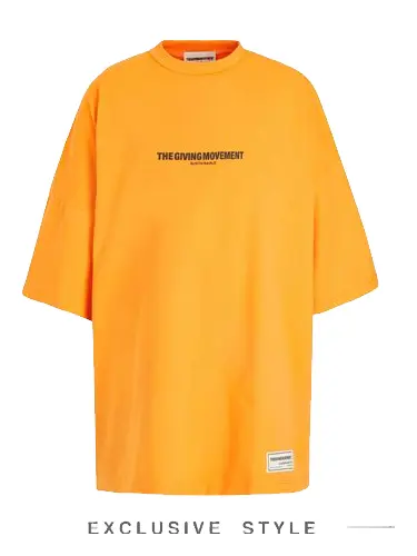 THE GIVING MOVEMENT X YOOX T-shirt - Orange