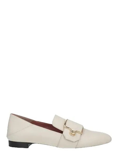 Bally Calfskin Loafers - White