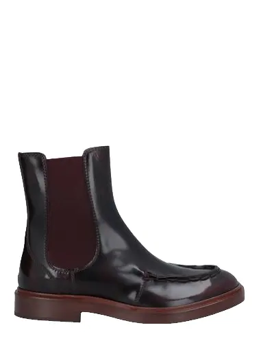 TOD'S Ankle Boots Soft Leather - Red