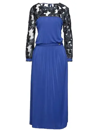 Roberto Cavalli Midi Dress - Blue