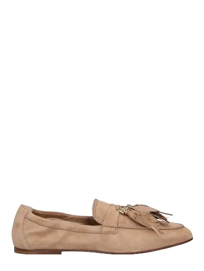 TOD'S Leather Loafers - Beige