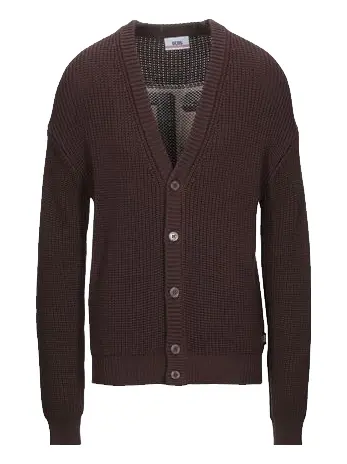 Gcds Long Sleeve Knit Cardigan - Brown