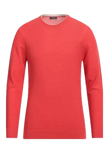 Rossopuro Wool Sweater - Tomato Red