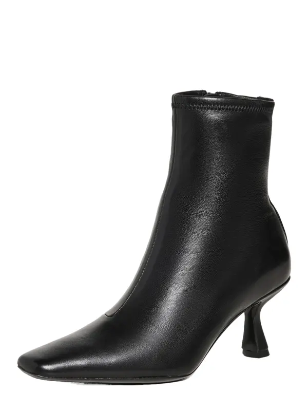 LOEFFLER RANDALL Thandy Leather Ankle Boots - Black
