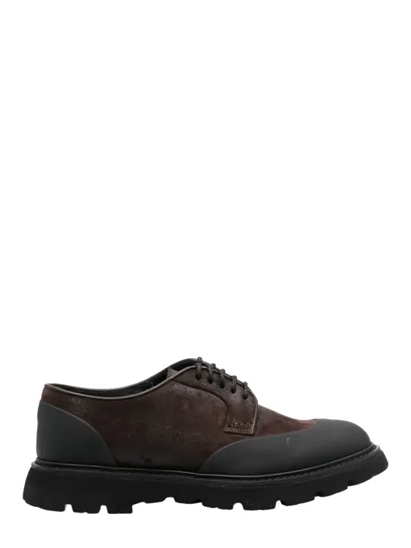 DOUCAL'S Lace-up Derby Shoes - Brown