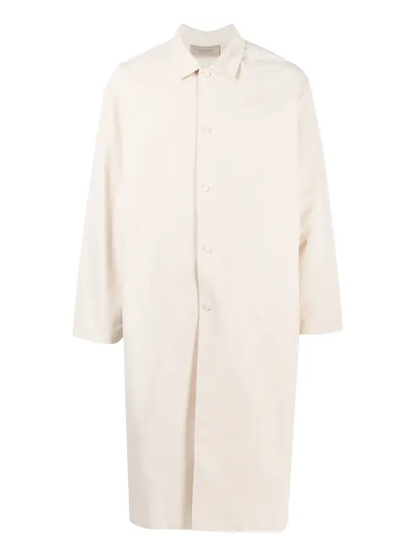 Fear Of God Spread-collar Trench Coat - Neutrals