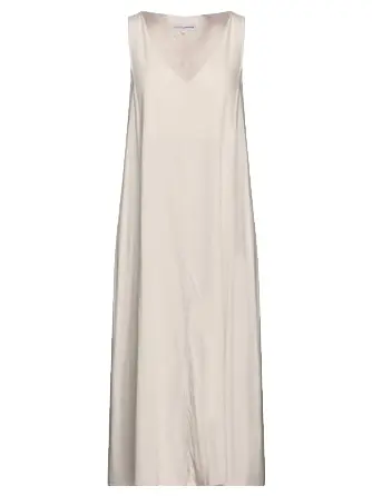 European Culture Midi Trapeze Dress - Grey