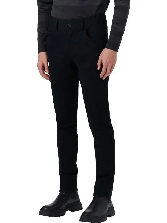 Bugatchi Stretch Knit Trousers - Caviar