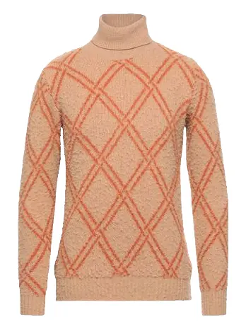 DANIELE ALESSANDRINI Turtleneck Sweater - Beige
