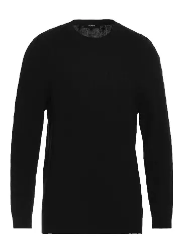 Alpha Studio Knitted Sweater - Black