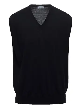 GRAN SASSO Sleeveless Virgin Wool Sweater - Blue