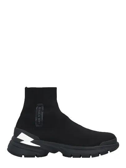 Neil Barrett Knit Sneakers - Black