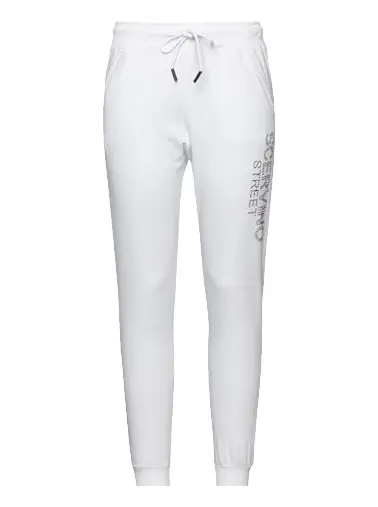 Ermanno Scervino Tapered Leg Fleece Pants - White