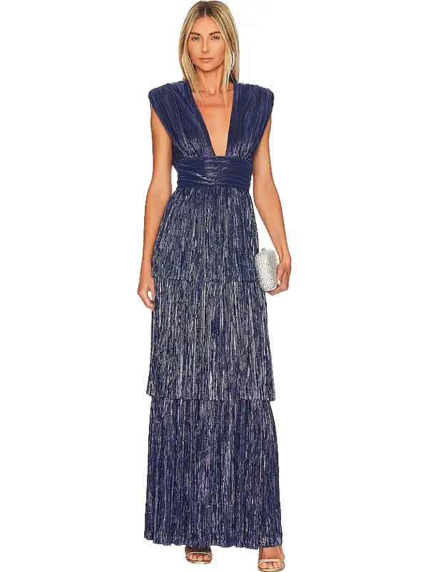 SABINA MUSAYEV Judith Gown - Blue
