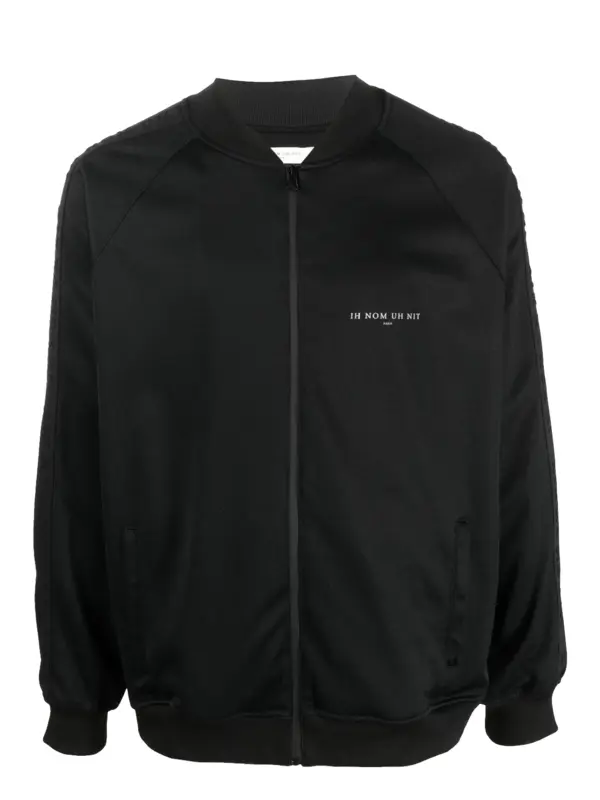 IH NOM UH NIT Logo-print Jacket - Black