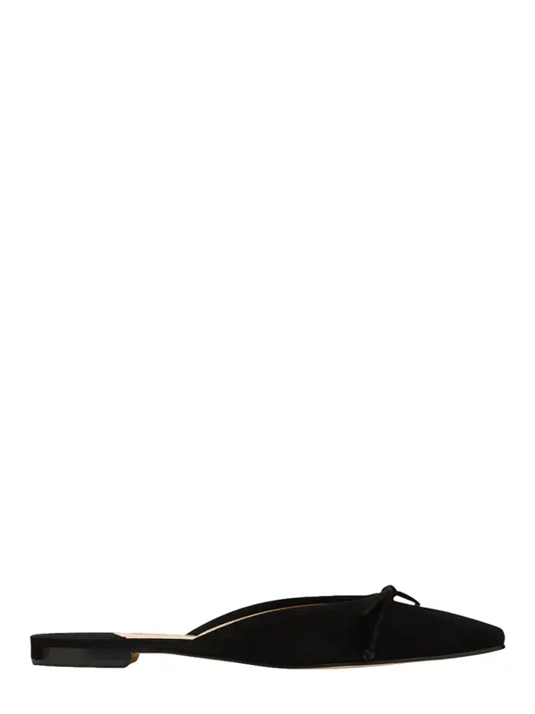 Manolo Blahnik Ballerimu Ballerina Mules - Black