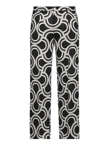 Dolce & Gabbana Linen Chino Pants - Black