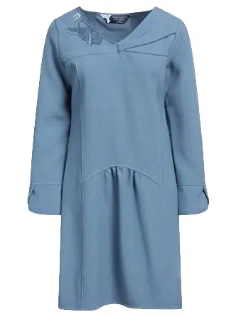 ELISA CAVALETTI BY DANIELA DALLAVALLE Elisa Cavaletti Mini Trapeze Dress - Blue