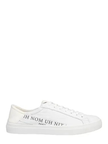 IH NOM UH NIT Leather Low-top Sneakers - White