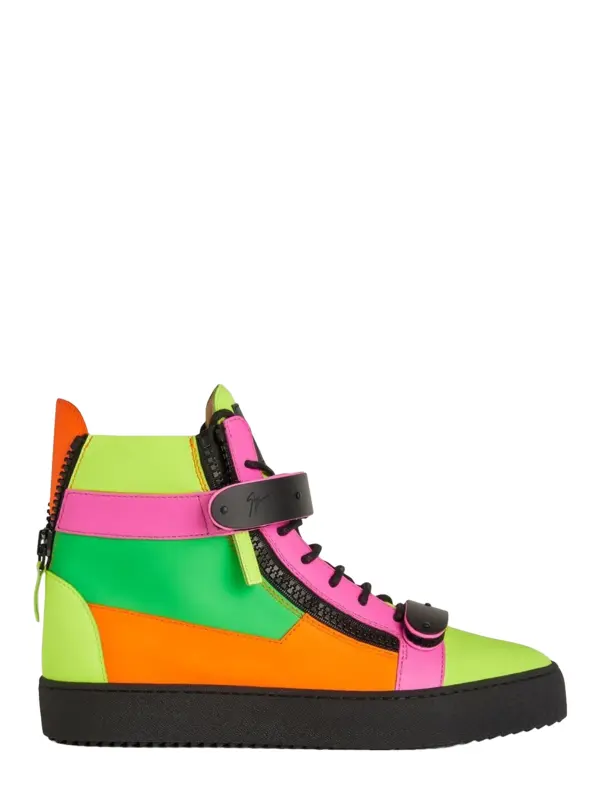 GIUSEPPE ZANOTTI Coby High-top Sneakers - Multicolour