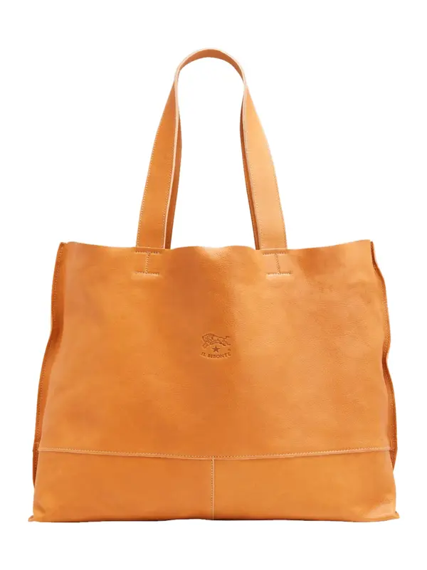 Il Bisonte Valentina Vachetta Leather Tote Bag - Natural